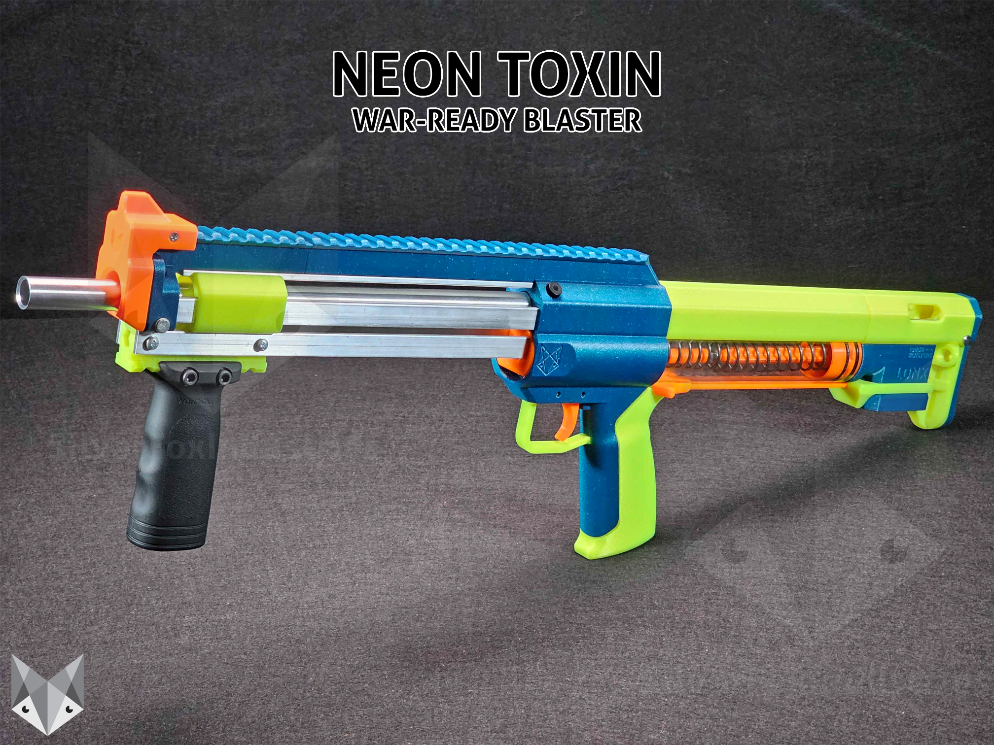 War Ready Blaster - Neon Toxin LONX