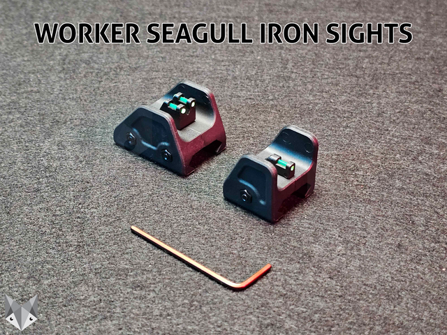 Worker Seagull Iron Sights