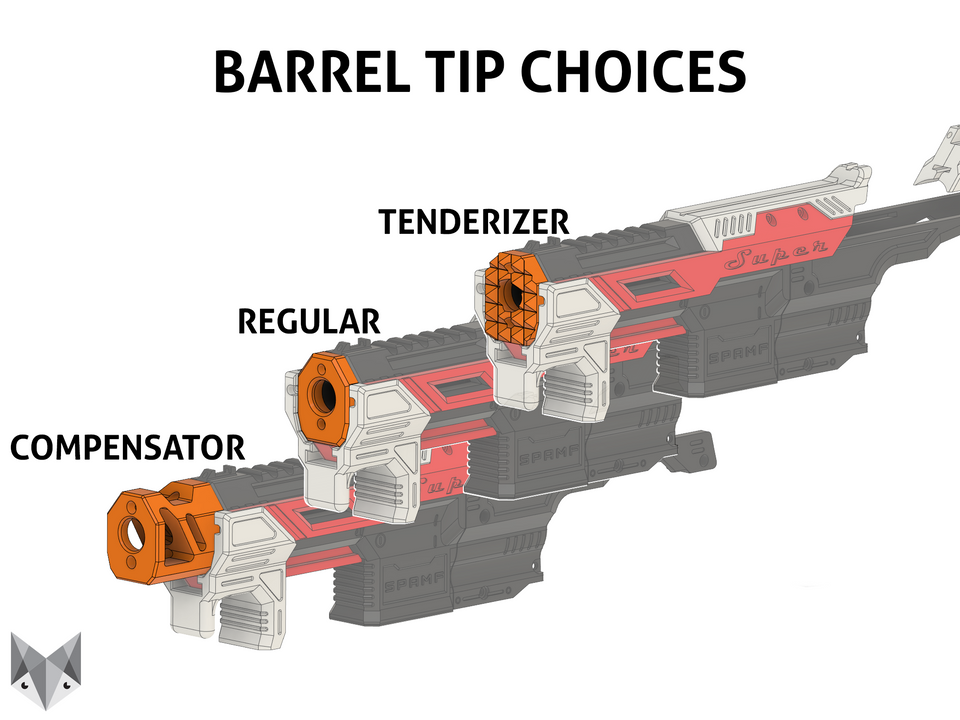 Super SPAMF Pump Action Blaster Kit by OldFusionDesigns